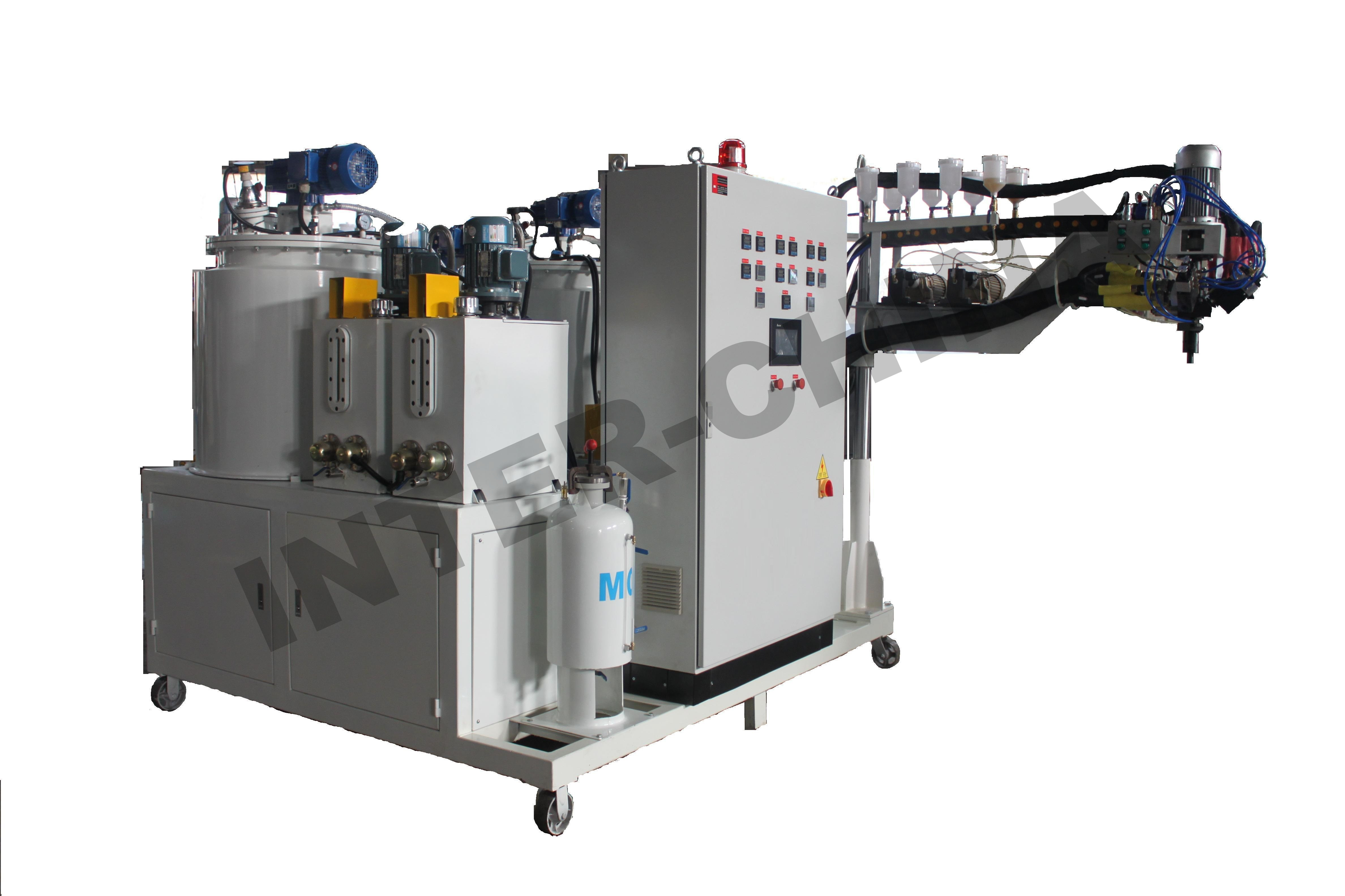 EA series 3-component elastomer casting machine, dosing machine, mixing ...